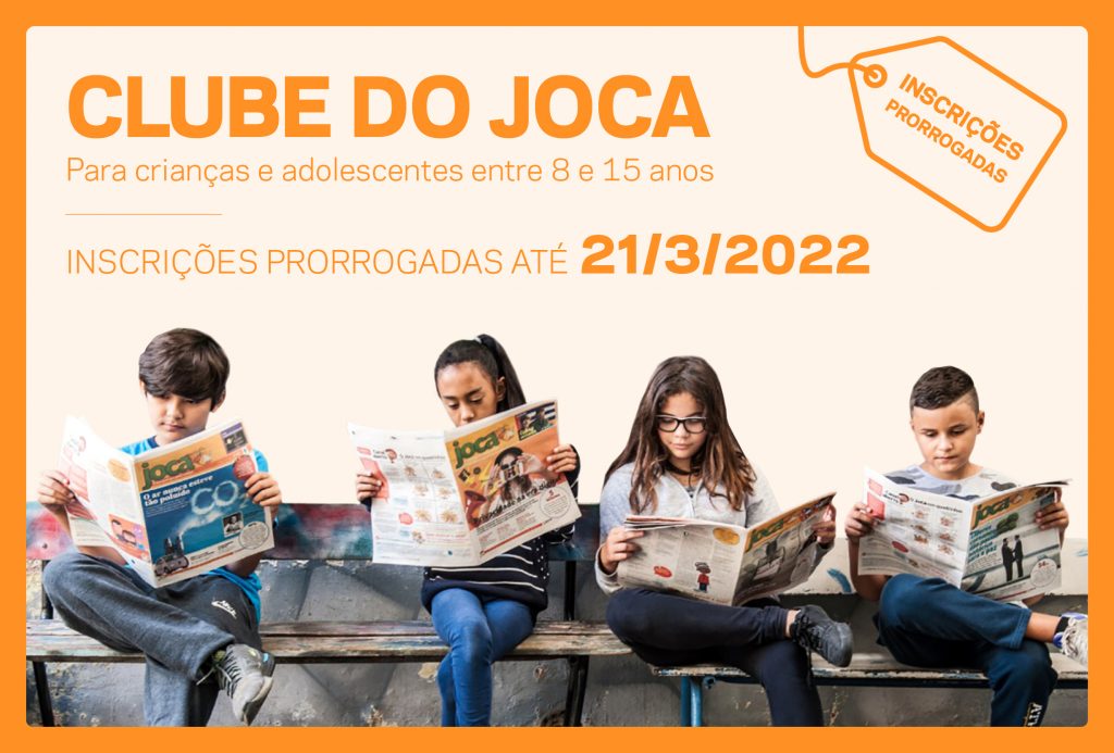 Clube do Joca: inscrições prorrogadas! – Jornal Joca